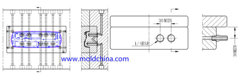 Injection mold cooling system design - Moldchina
